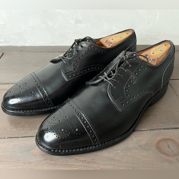 Allen Edmonds | Shoes | Allen Edmonds Sanford Brogue Cap Toe Dress ...